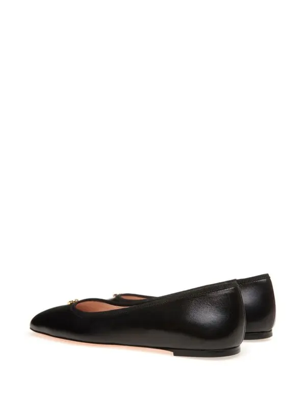 Bally Rina Leather Ballet Flats