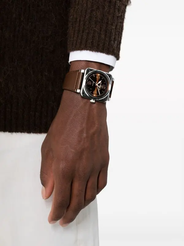 BELL & ROSS Br 03 Golden Heritage 41 Mm - Brown