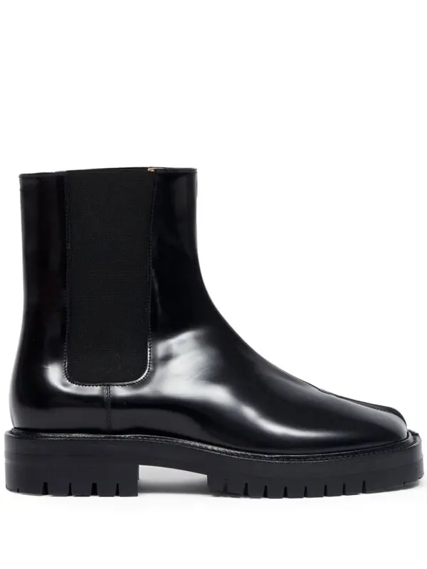 MAISON MARGIELA Tabi Leather Chelsea Boots