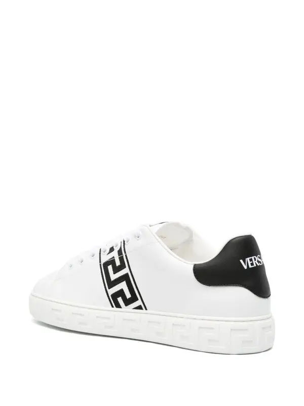 Versace Greca Embroidered Sneakers