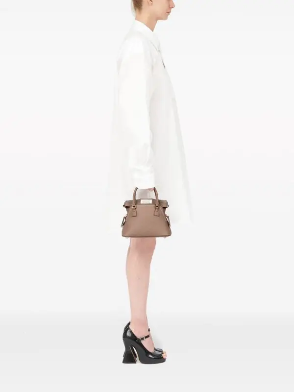 MAISON MARGIELA 5ac Micro Tote - Neutrals