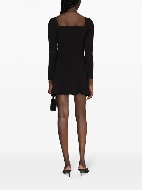 SELF-PORTRAIT Bow-detail Mini Dress
