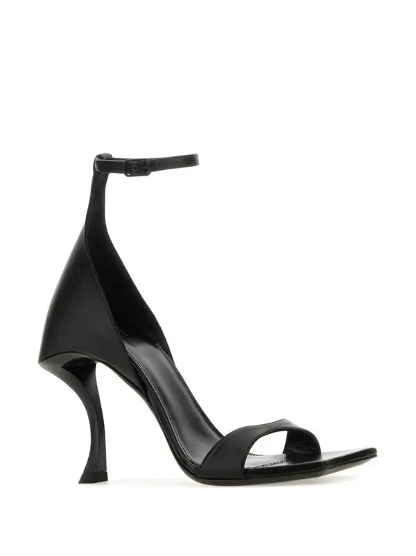 Balenciaga Hourglass 100mm Leather Sandals