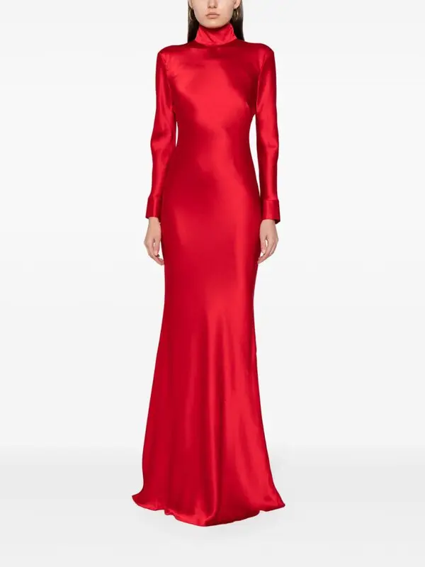 Michelle Mason Open-back Gown