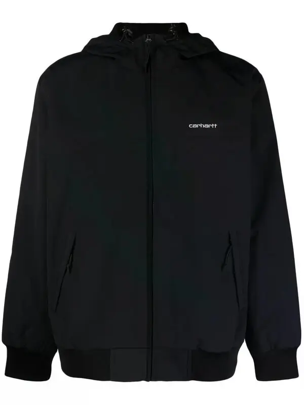 Carhartt Work In Progress Sail Hooded Jacket - Black