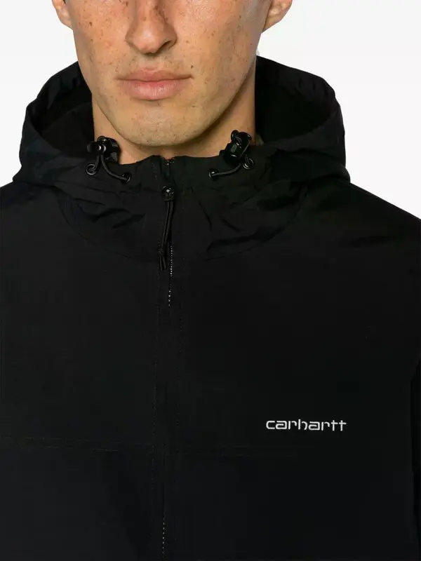 Carhartt Work In Progress Sail Hooded Jacket - Black