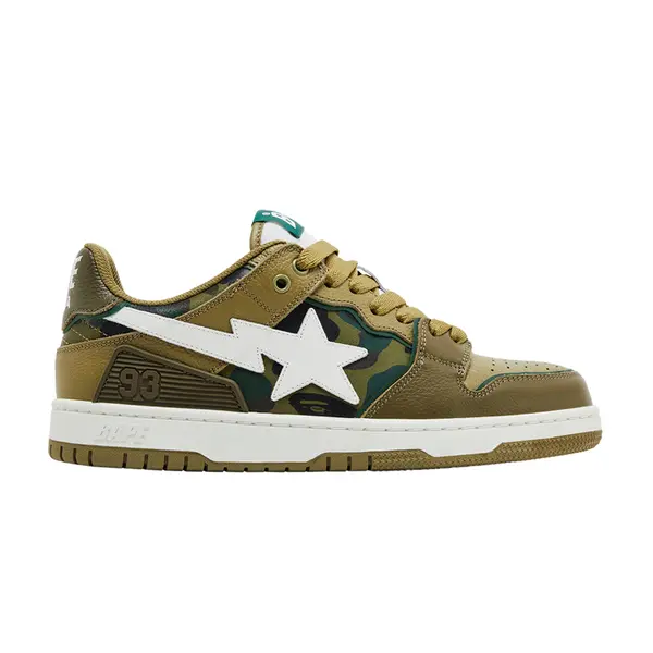 A BATHING APE Sk8 Sta #4 M1 Sneakers - Green