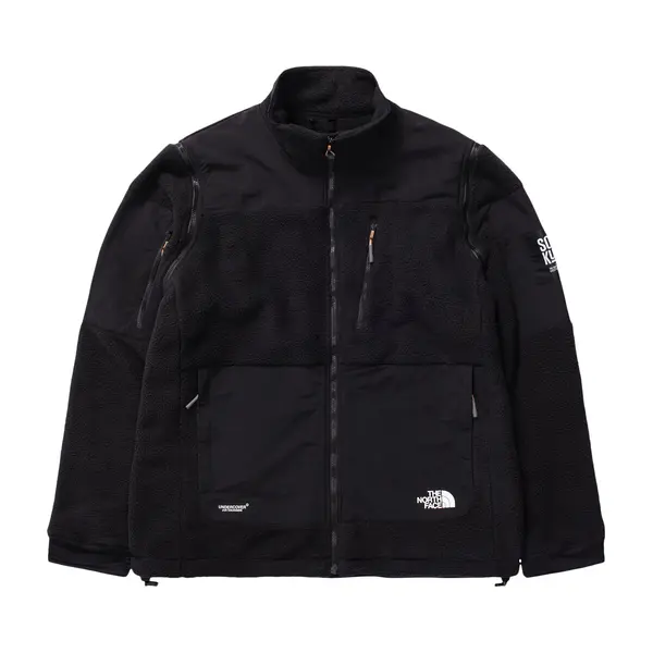 The North Face X Undercover Project U Zip Off Fleece Jacket - Black