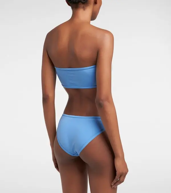 Bottega Veneta Knot Bandeau Bikini