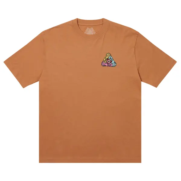 PALACE Arms T-shirt 'melted Sugar - Brown