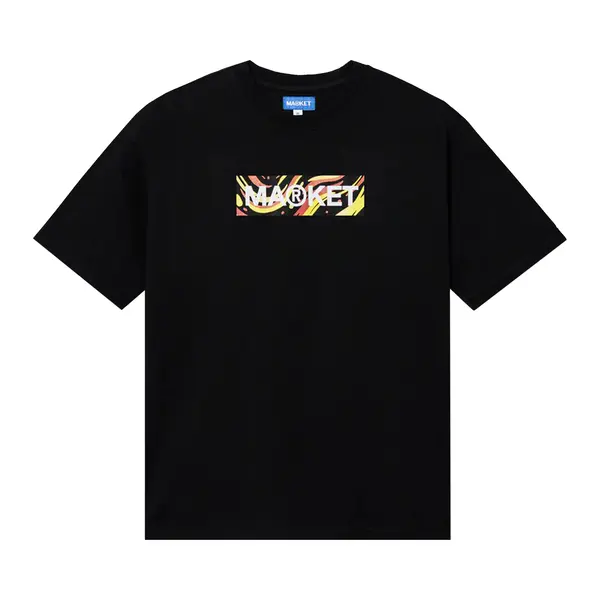 MARKET Bar Logo T-shirt - Black