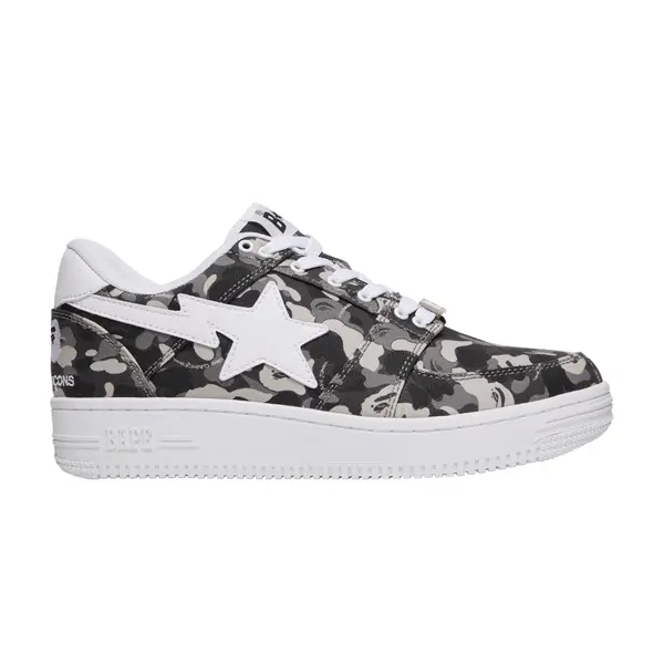 A BATHING APE Comme Des Garçons X Sta Low Sneakers - White
