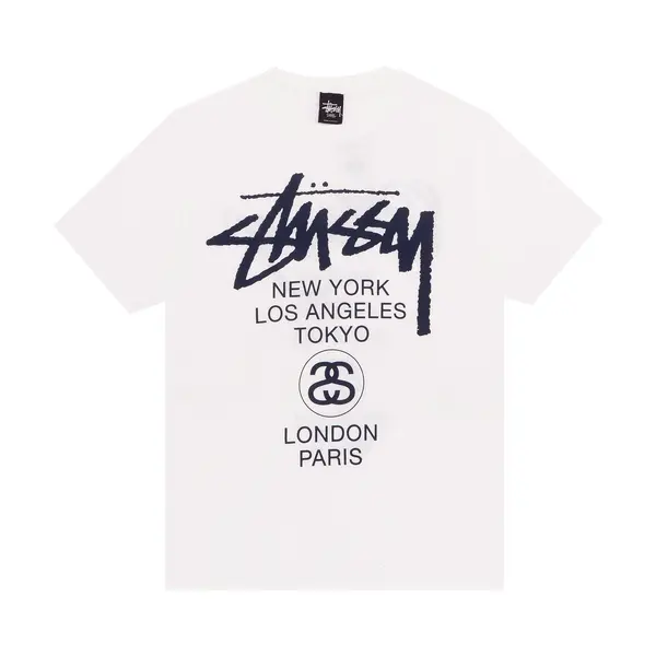 StÜssy World Tour T-shirt - White