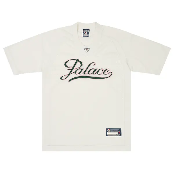PALACE Contender Mesh Jersey - White