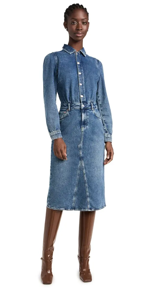 Beverly Denim Shirt Dress