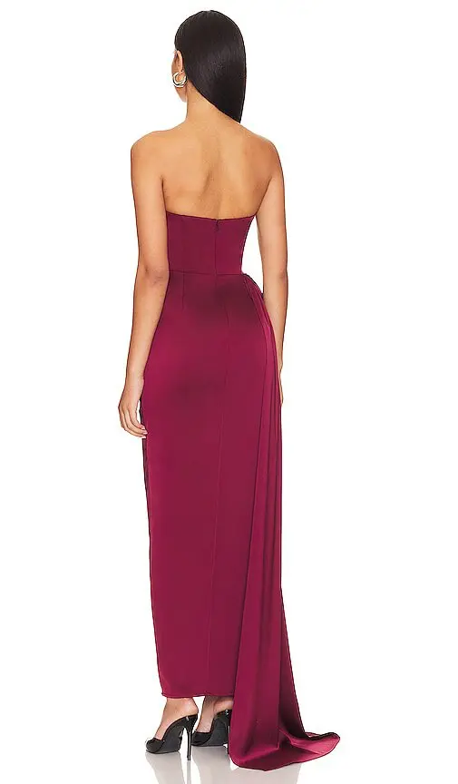Katie May Bita Gown - Bordeaux