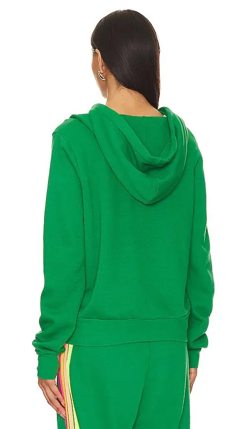 Aviator Nation X 5 Stripe Hoodie - Kelly Green