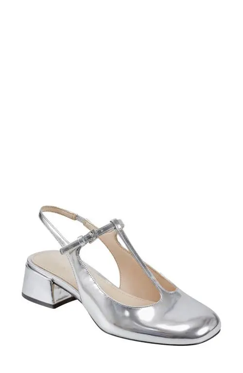 Marc Fisher Folly Slingback Pump - Silver 040