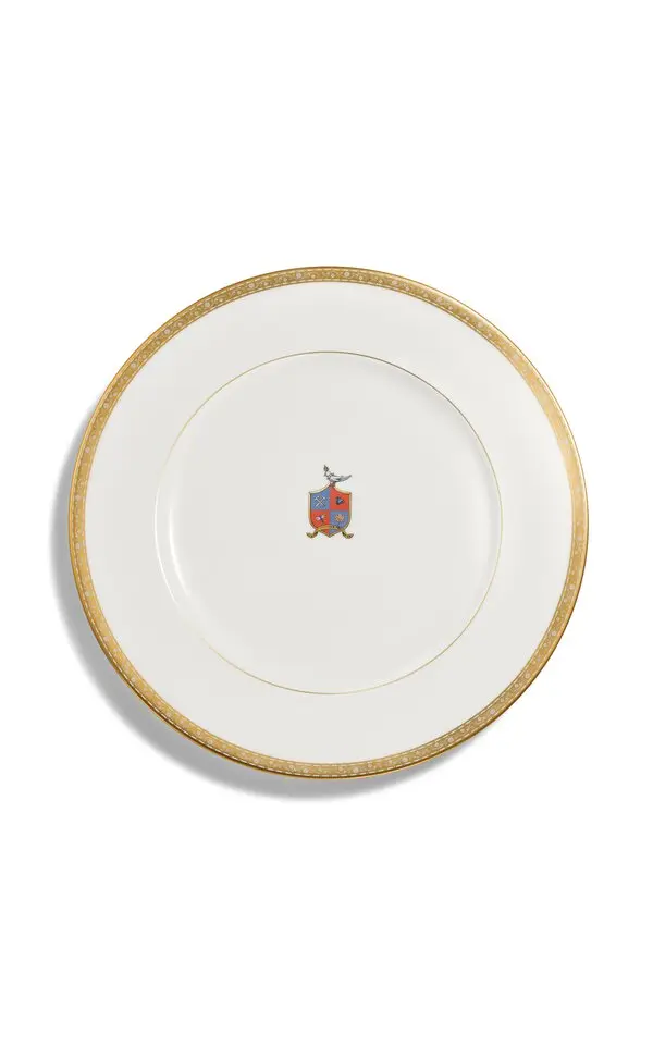 Tiffany & Co. Crest Bone China Dinner Plate