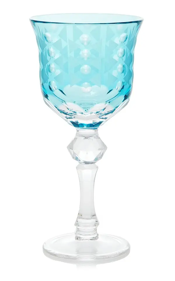Tiffany & Co. Berries White Wine Glass - Blue
