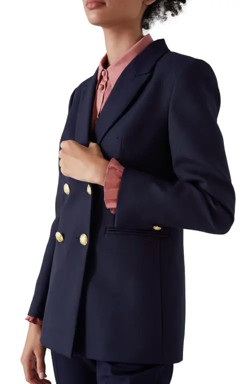 LK BENNETT Mariner Double Breasted Blazer