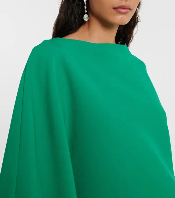 Safiyaa Arama Feather-trimmed Minidress