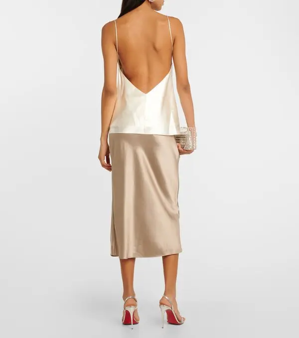 DANIELLE FRANKEL Bridal Mel Wool And Silk Camisole