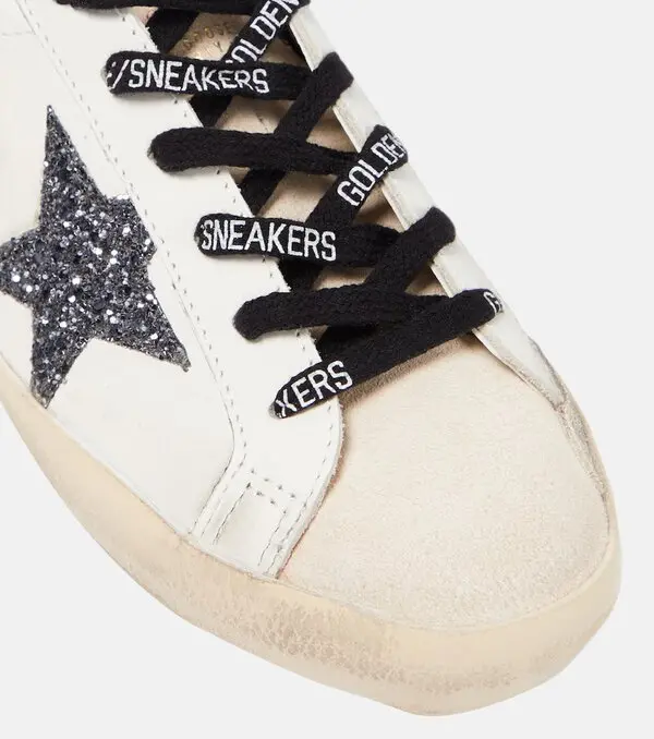 GOLDEN GOOSE Super-star Leather Sneakers - White