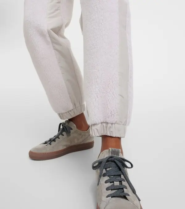 Brunello Cucinelli Wool-blend Track Pants