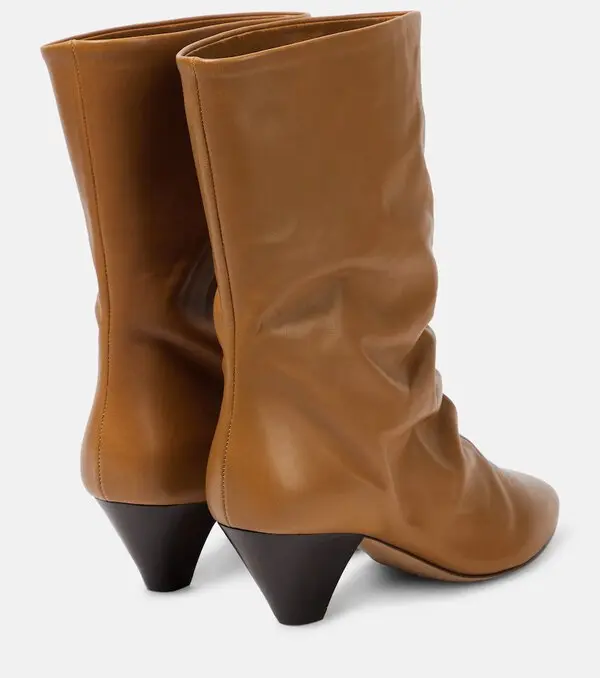 Isabel Marant Étoile Reachi Leather Ankle Boots