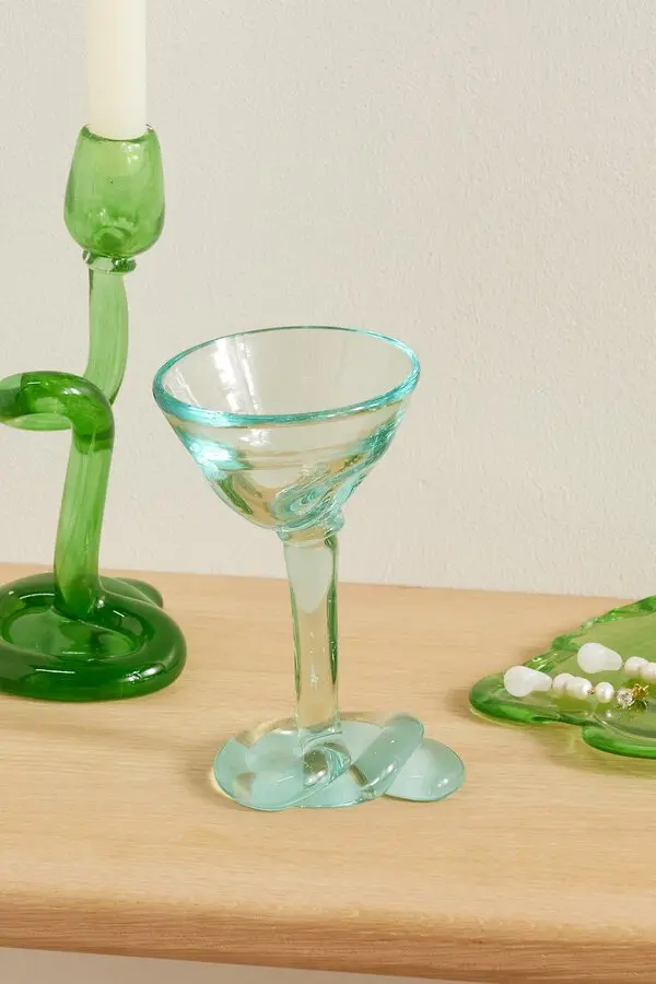 Completedworks Thaw Recycled-glass Martini Glasse