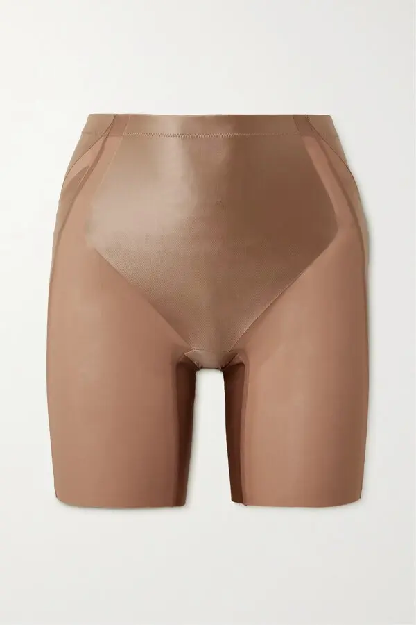 Spanx Spanxshape Booty-lifting Shorts - Neutrals
