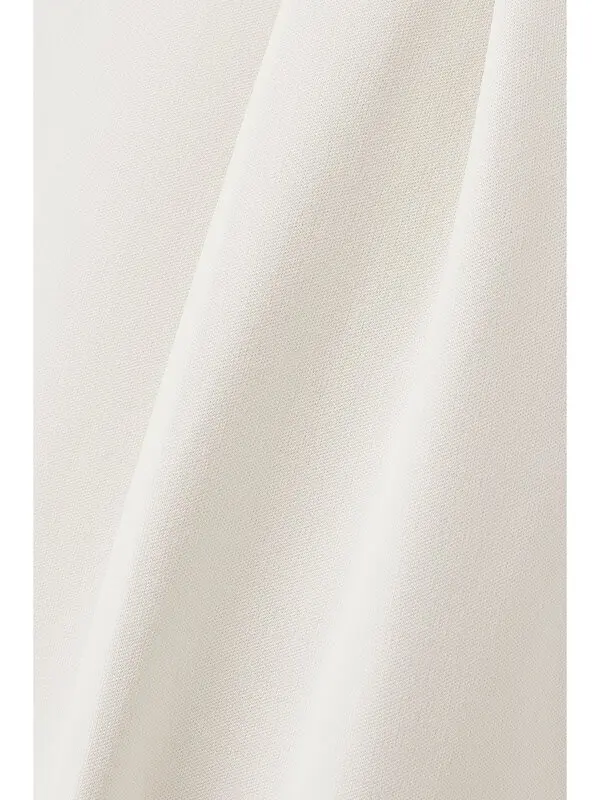 Max Mara Zinnia Pleated Wide-leg Jersey Pants