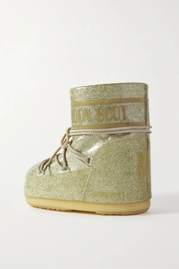 Moon Boot Icon Low Glitter Snow Boots