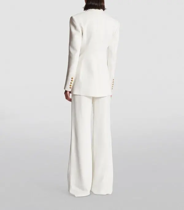 Balmain Crepe Single-breasted Blazer