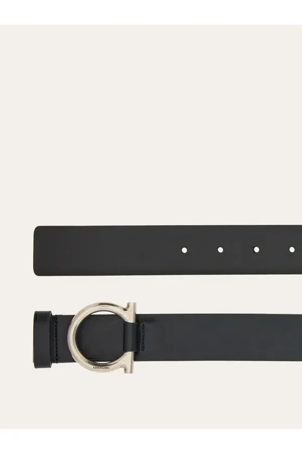 FERRAGAMO Gancini Calfskin Belt