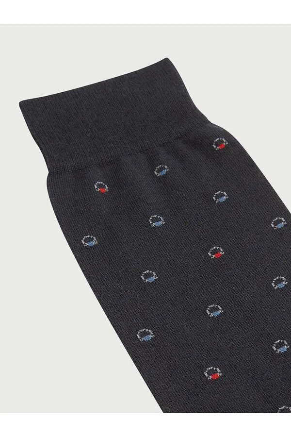 FERRAGAMO Medium Gancini Jacquard Socks