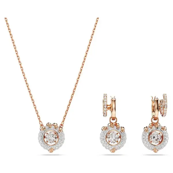 SWAROVSKI Dragon & Phoenix Set - White