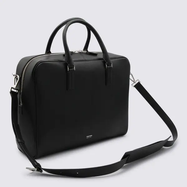 TOM FORD Leather Top Handle Bag