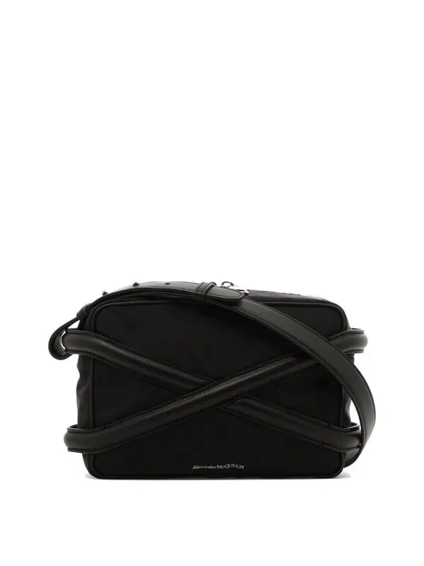 Alexander McQueen Harness Nylon Camera Bag - Black