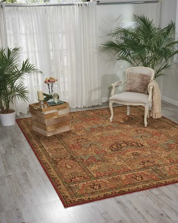 NOURISON HOME Living Treasures Li02 Area Rug, 5'6 X 8'3