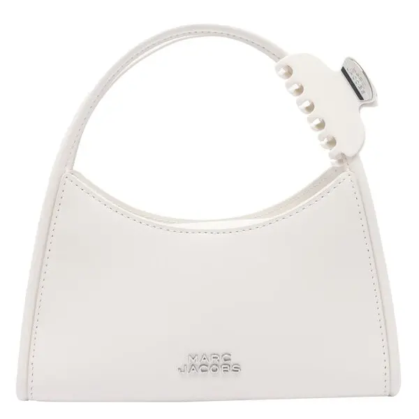 Marc Jacobs The Claw Clip Shoulder Bag - White