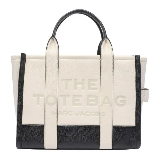 MARC JACOBS THE TOTE BAG ホワイト/ブラック Marc Jacobs Bags In White - 33% Off | Editorialist