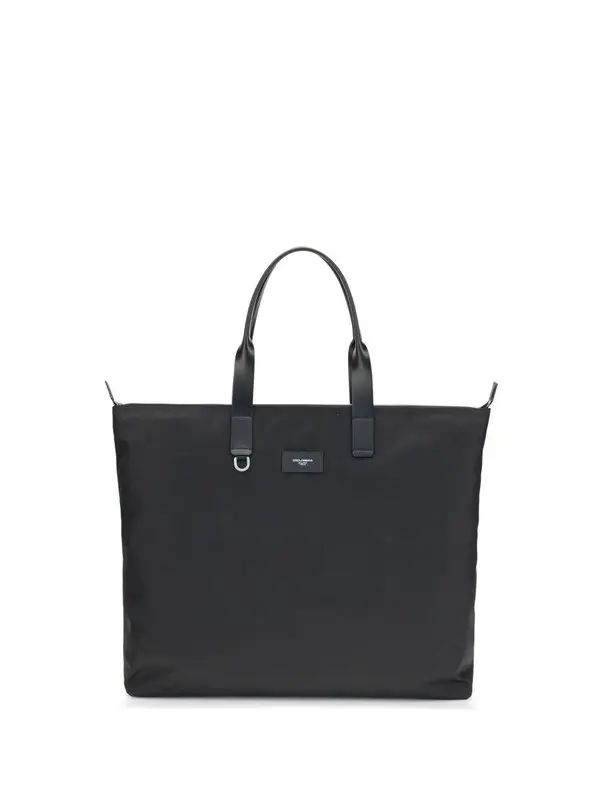 Dolce & Gabbana Large Adamo Tote Bag - Black