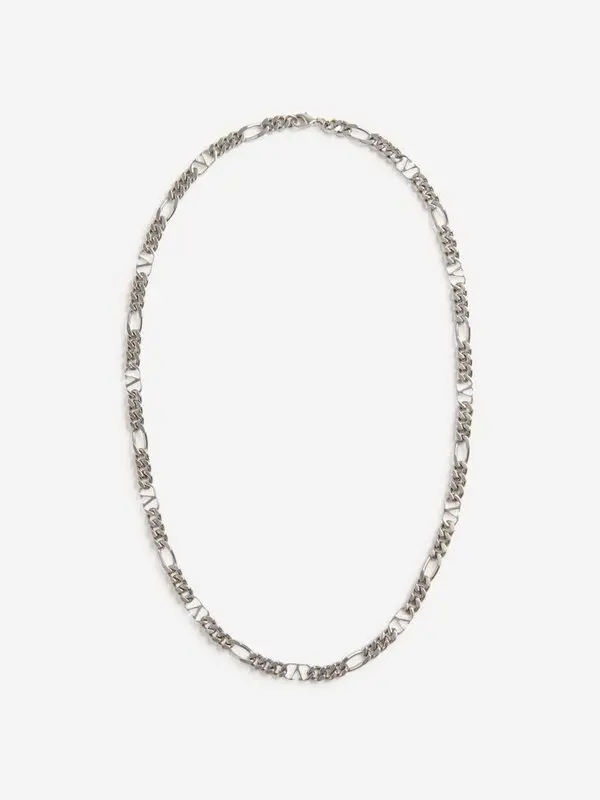 Valentino Garavani Vlogo Signature Necklace - Silver