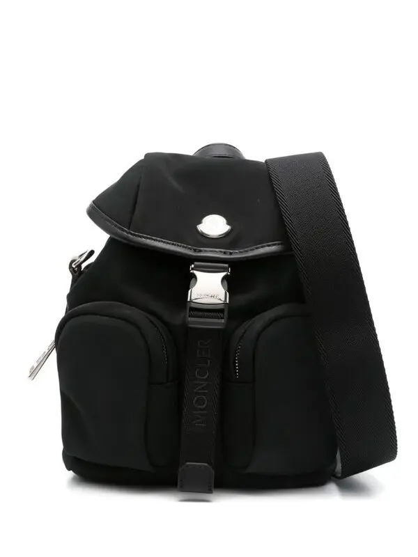Moncler Backpack With Buckle - Black