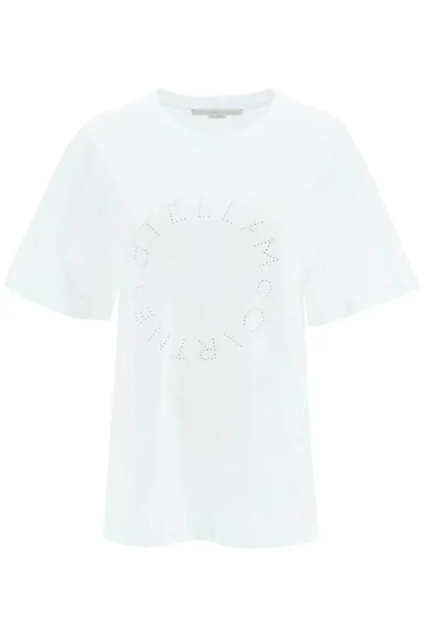 トップス STELLA McCARTNEY White Logo Tshirt Stella McCartney T-shirt with logo | Women's | Vitkac
