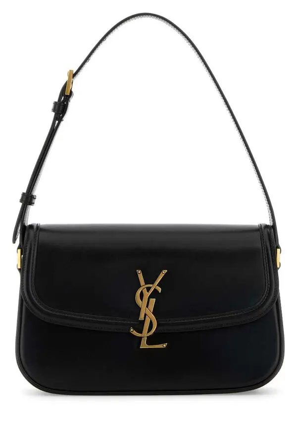 Saint Laurent Solferino Shoulder Bag - Black
