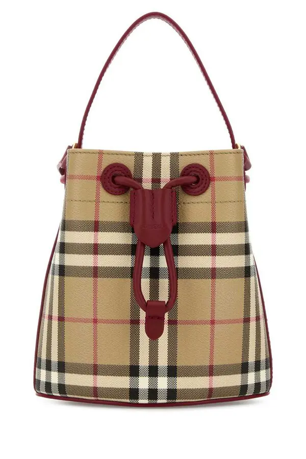 Burberry Drawstring Bucket Bag - Vntgchkruby