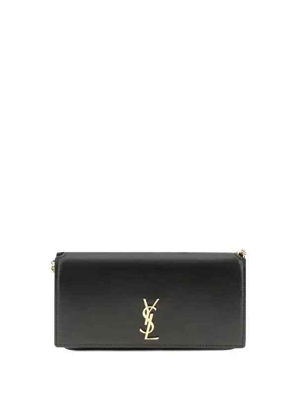 Saint Laurent Leather Shoulder Bag - Black